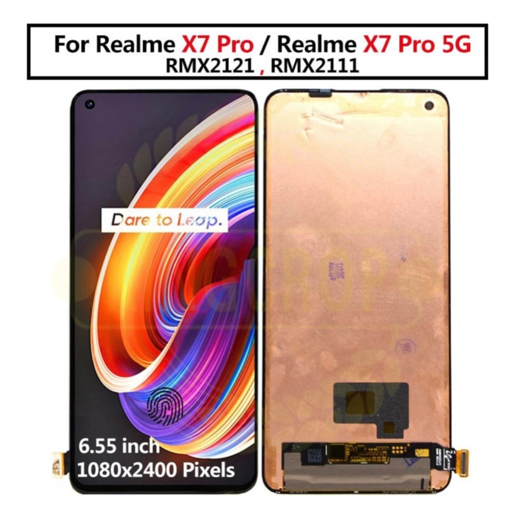 Tela Touch Display Lcd Realme X7 Pro / X7 Pro 5g sem Biometria | Shopee ...