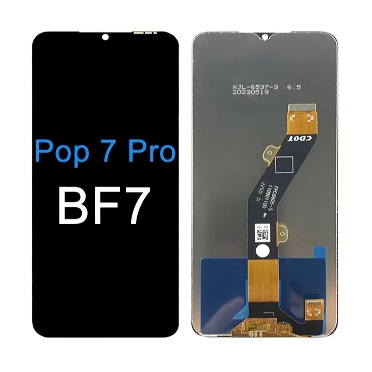 Tela Touch Display Lcd Tecno Pop 7 BF6 / Pop 7 Pro BF7 | Shopee Brasil