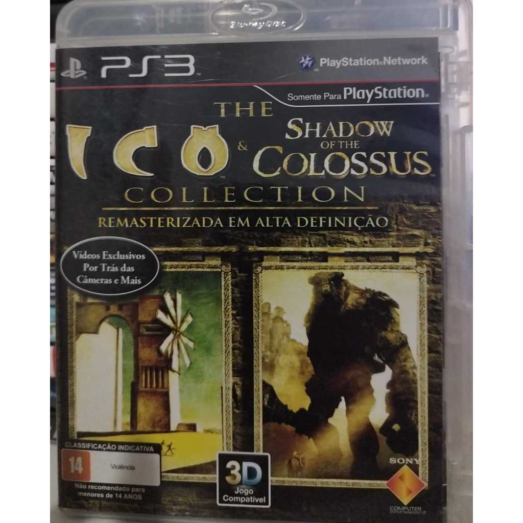 Jogo Ico E Shadow Of The Colossus Collection Ps3 Fisico | Shopee Brasil