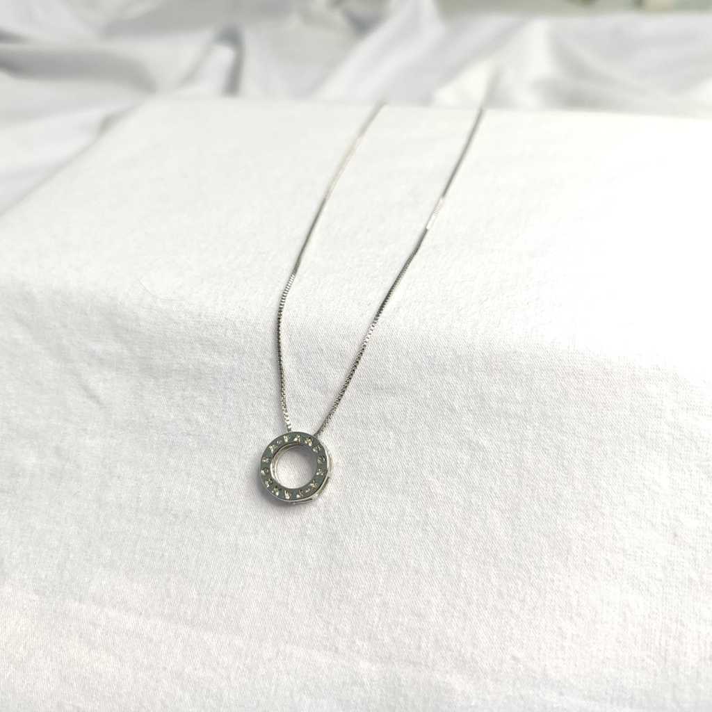 Colar Pandora + Brinde Semi-Joias Banhadas a Ródio Branco. | Shopee Brasil