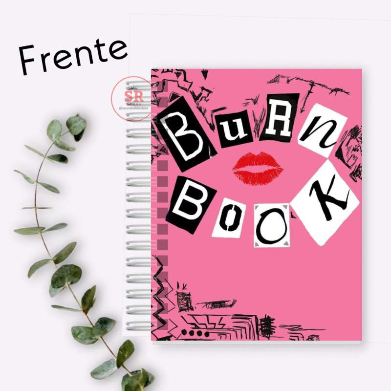 Caderno Meninas Malvadas Burn Book Mean Girls A5 (14,8x21cm) | Shopee ...