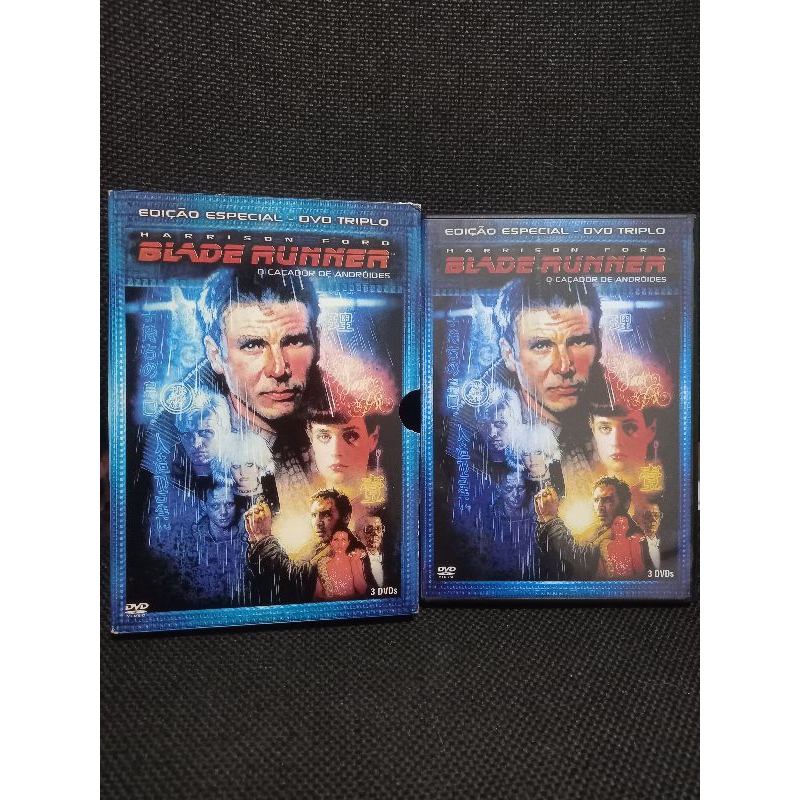 Dvd - Blade Runner - Ed Especial Triplo (Seminovo) | Shopee Brasil