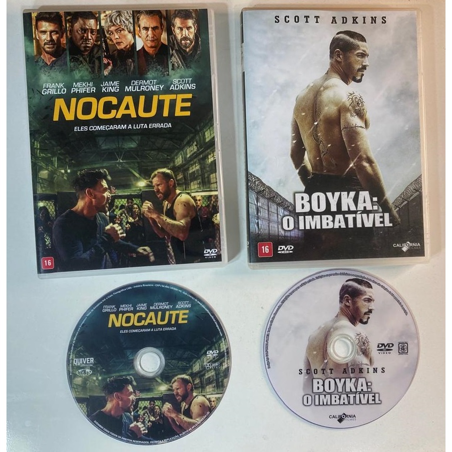 DVD - Boyka - O Imbatível + Nocaute (2 DVD's) | Shopee Brasil