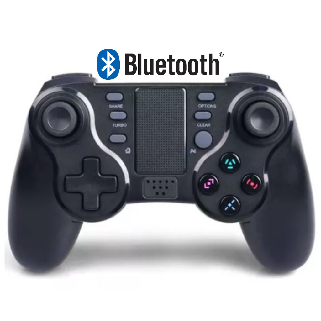 Controle Joystick Sem Fio Bluetooth 4 Em 1 Para Pc Computador Celular Ps4 | Shopee Brasil