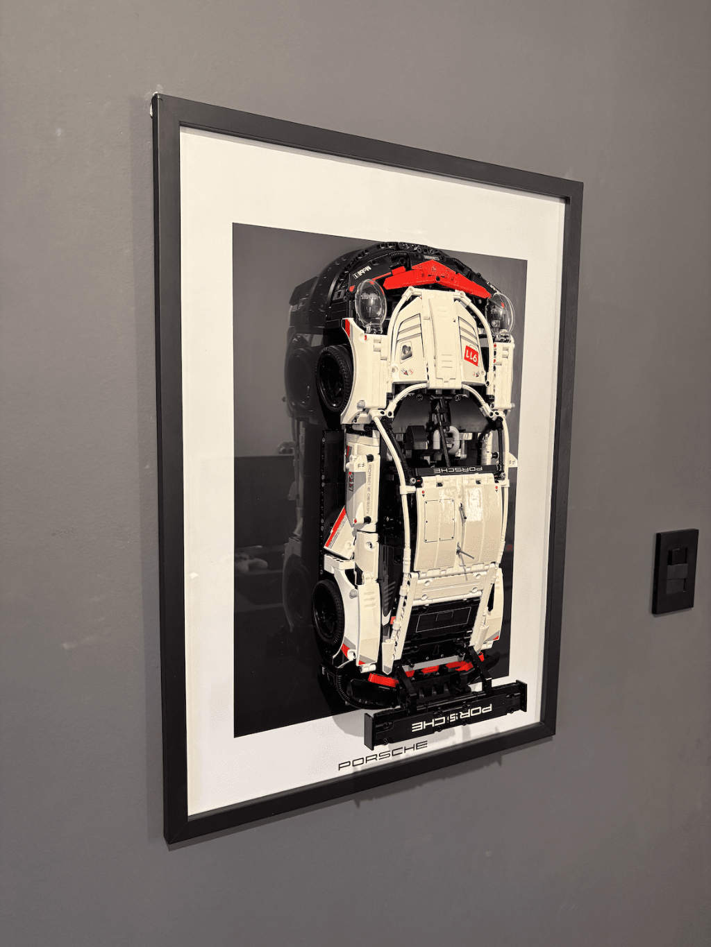 Poster para quadro Lego Porsche - 50x70cm | Shopee Brasil