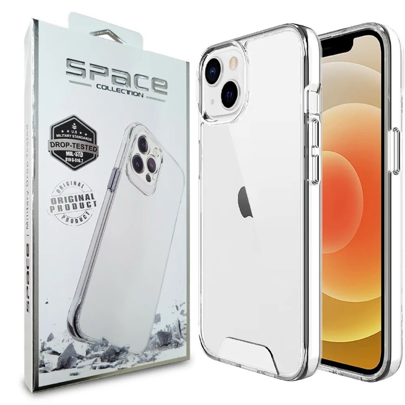 Capa Capinha Space transparente Anti impacto iPhone 7/ 8/ SE 7/ 8 plus XR 11/ 11 pro/11 pro max ...