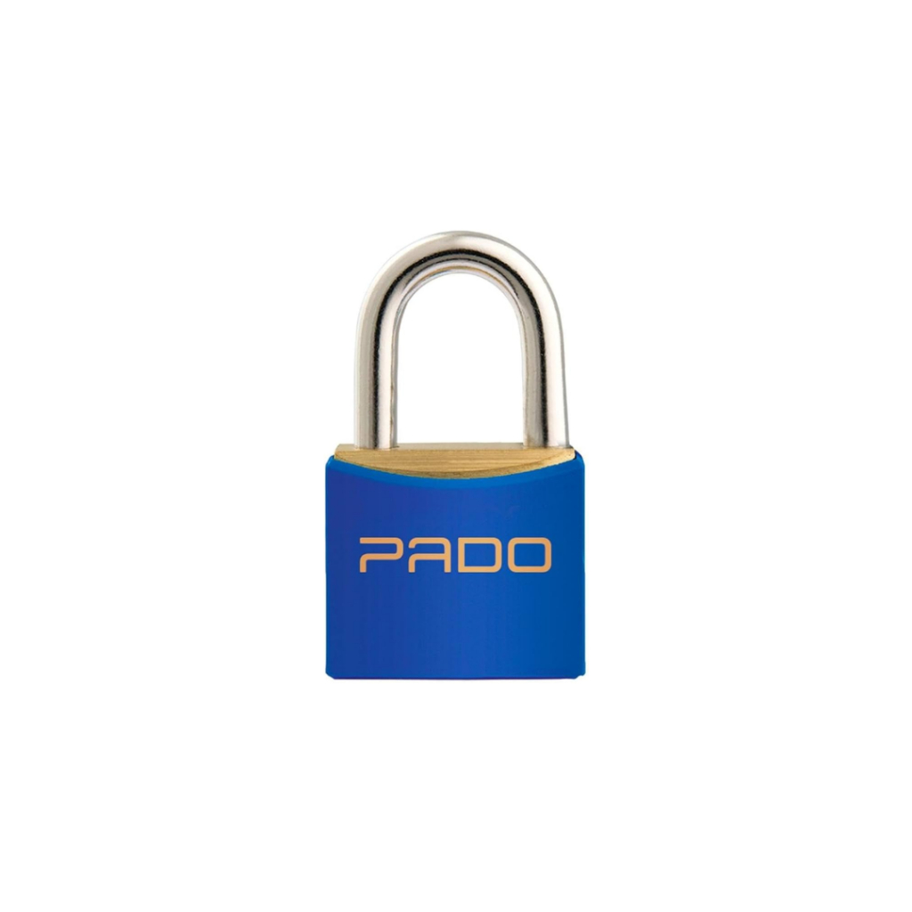 Cadeado Pado Lt-20mm Cores variadas Latão 2 Chaves Seguro | Shopee Brasil