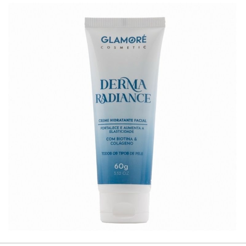 Creme Hidratante Facial Glamoré Cosmetic Derma Radiance 60g | Shopee Brasil