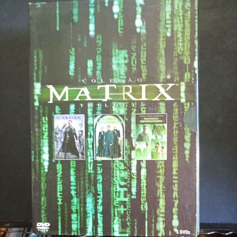 BOX DVD MATRIX TRILOGIA | Shopee Brasil