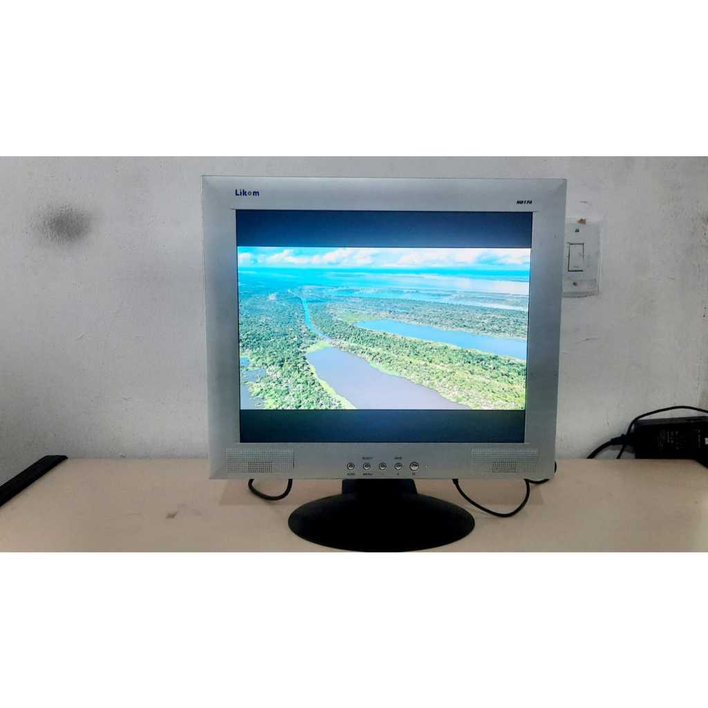 Monitor 17 Polegadas Likom Lcd Hd17a Quadrado | Shopee Brasil
