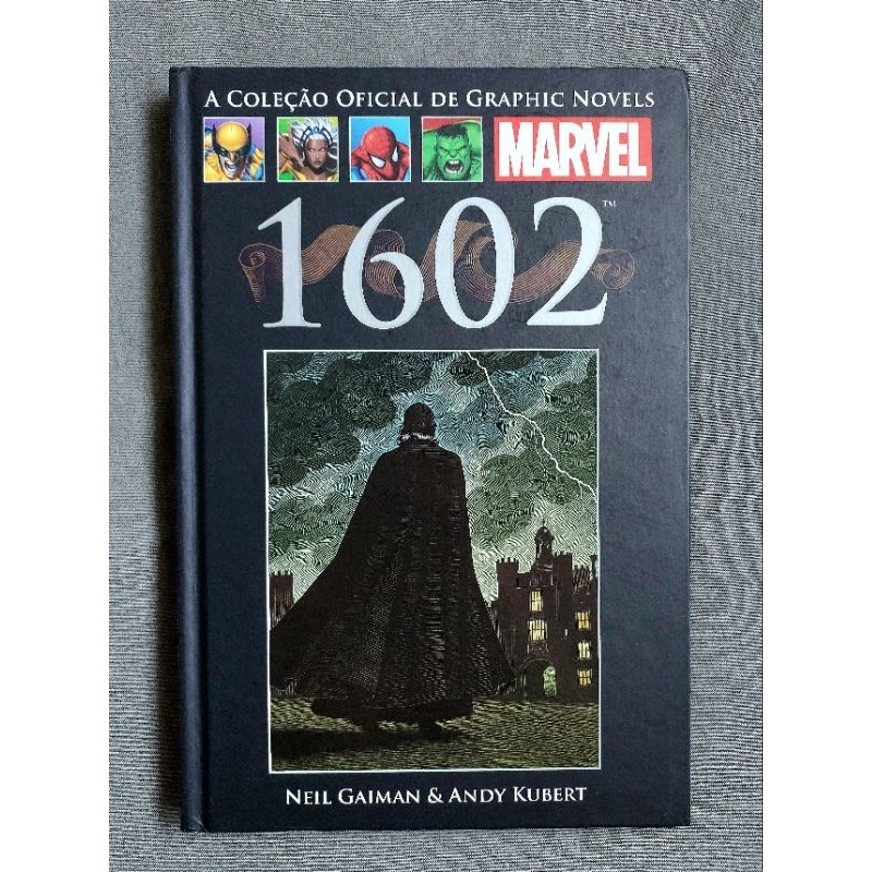 HQ Marvel 1602 (Neil Gaiman e Andy Kubert) - Salvat Preta Volume 32 ...