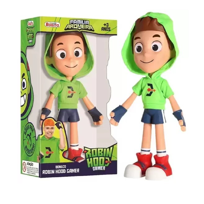 Boneco Robin Hood Gamer Família Arqueira Youtuber Original | Shopee Brasil