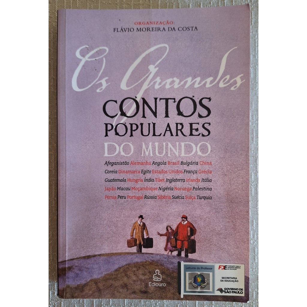 Os Grandes Contos Populares do Mundo - Livro Contos | Shopee Brasil