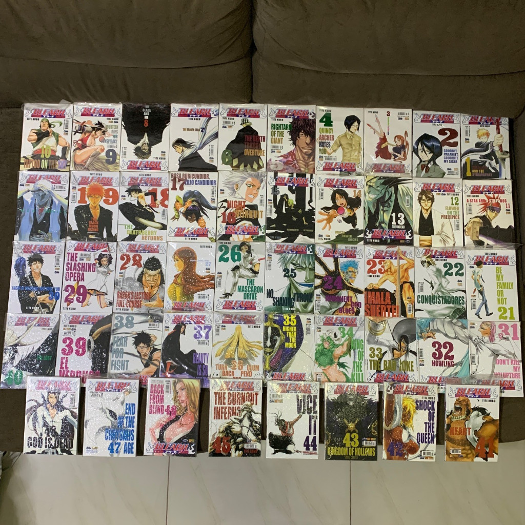 Bleach 9 e 15 Manga Mangá Panini Volume Avulso Tite Kubo | Shopee Brasil