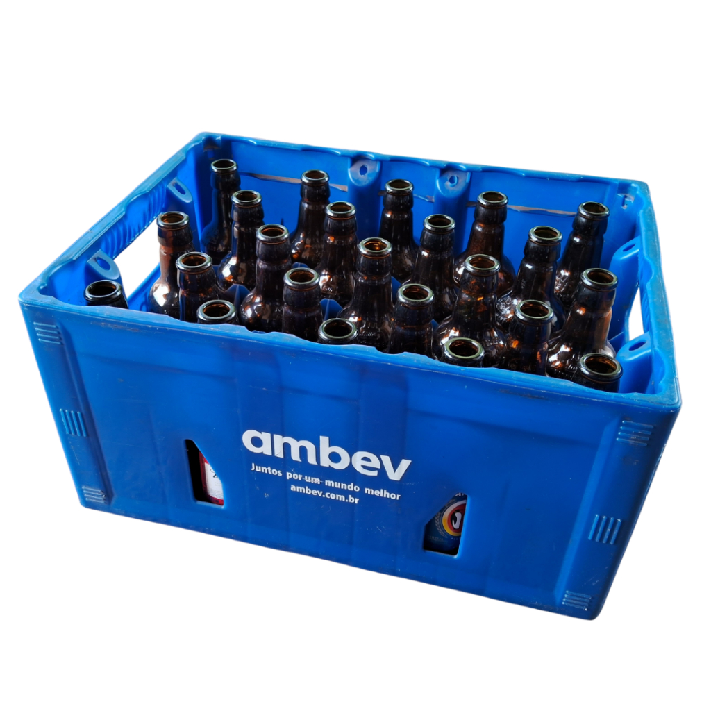 Engradado Completo cerveja 300ml para 23 garrafas | Shopee Brasil
