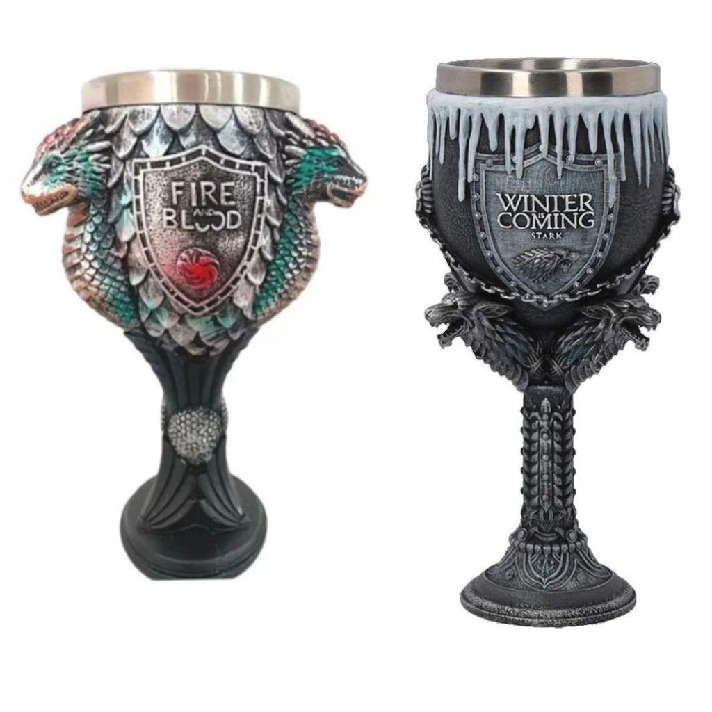 Taça Cálice Game of Thrones Inox | Shopee Brasil