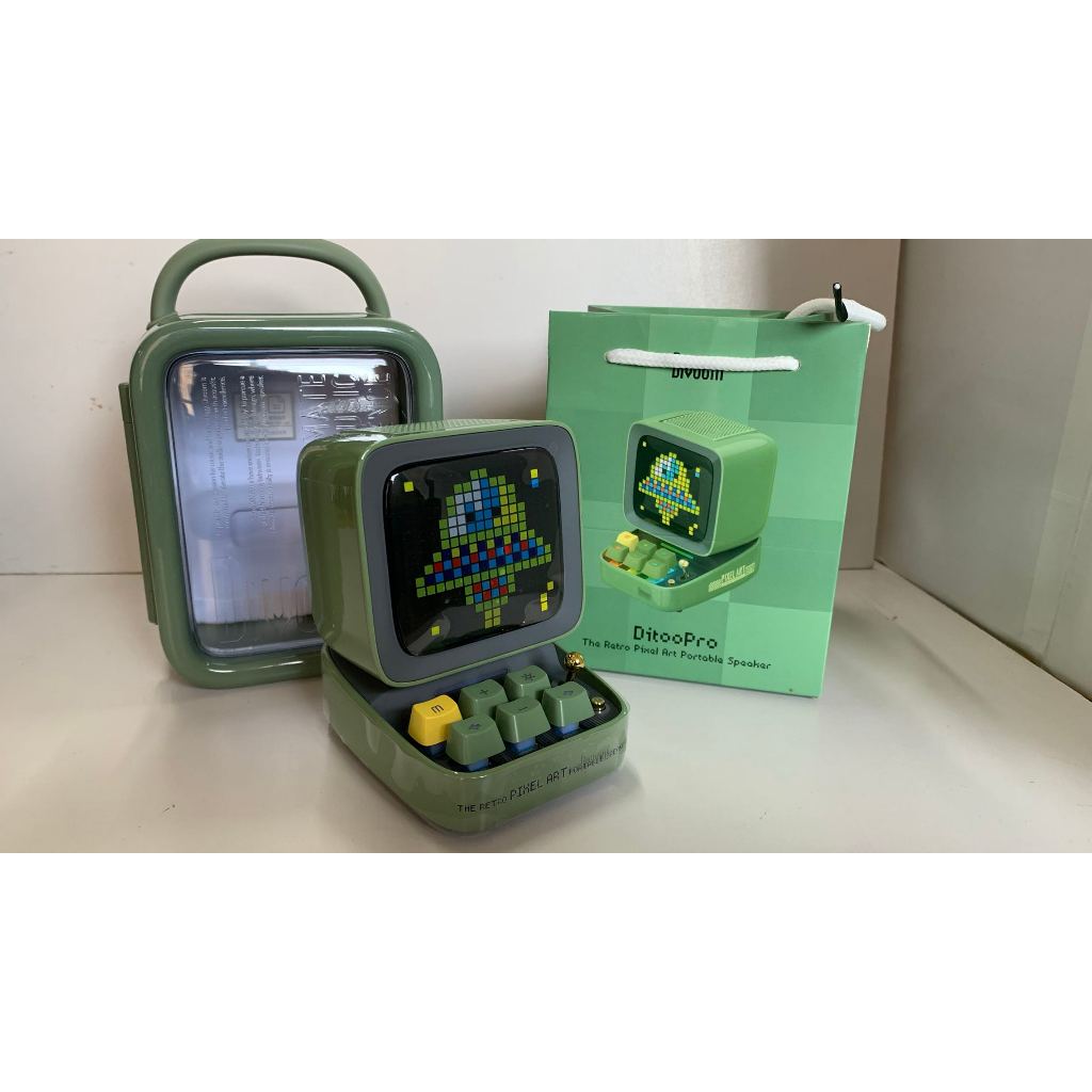 Caixa de Som Divoom Ditoo Red - Edição Limitada | Shopee Brasil