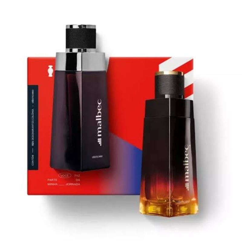 KIT Malbec 2 Unidades ( 1 Malbec Tradicional, 1 Malbec X ) 100ml cada ...