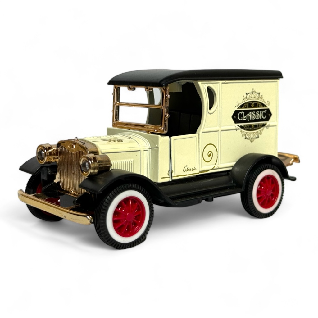 Carrinho Miniatura Calhambeque 1:32 Antigo Abre as Portas Fricção ...