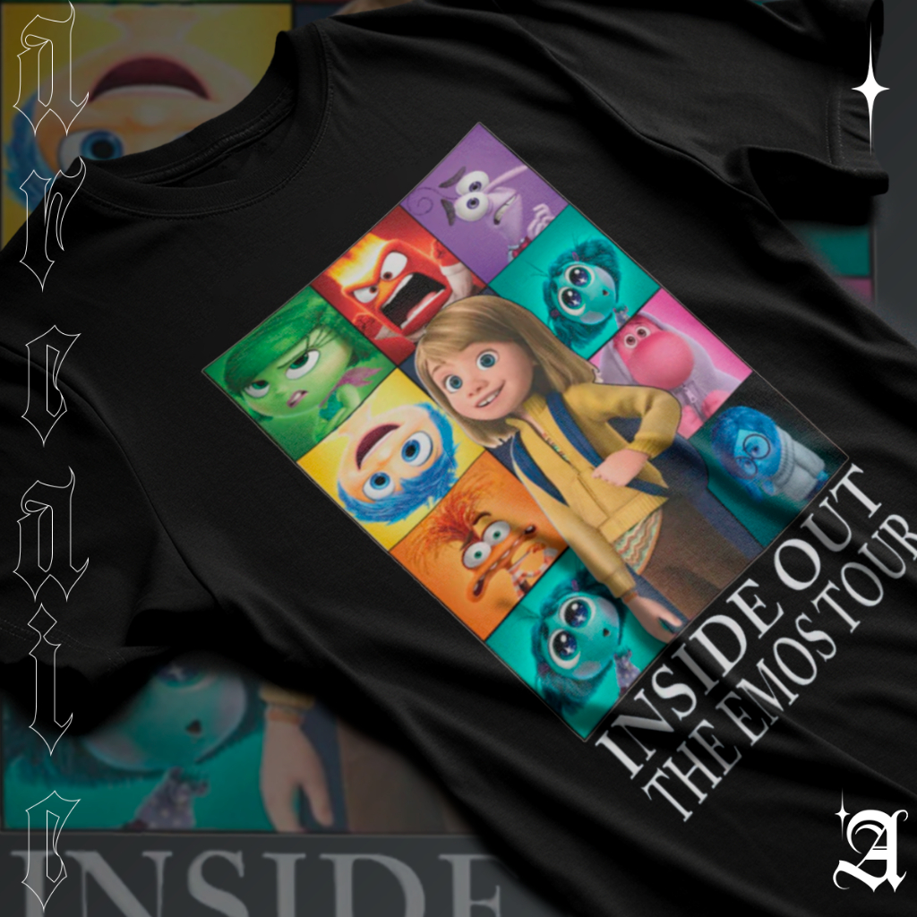 Camiseta Basica Camisa Inside Out The Emos Eras Tour Divertidamente 2 ...