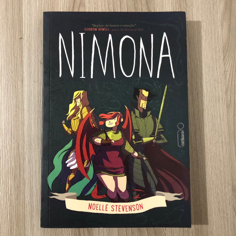 Hq Nimona - Noelle Stevenson (LEIA A DESCRIÇÃO) | Shopee Brasil