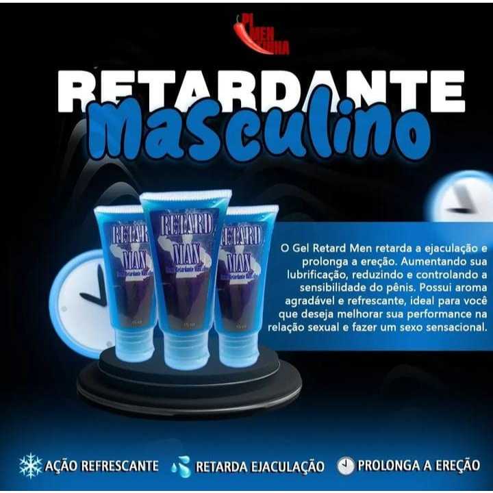 Gel Sexy Shop Retard Man Retarda Ejaculação Ação refrescante 15ml Sexy ...