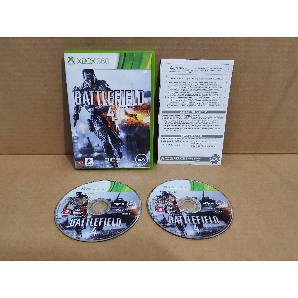 Battlefield 4 - Xbox 360 Original Ler Anuncio Antes Comprar - Escorrega ...