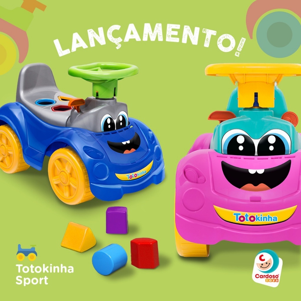 Totoka Sport Triciclo Infantil Bebe - Motoca Totokinha Com Peças ...