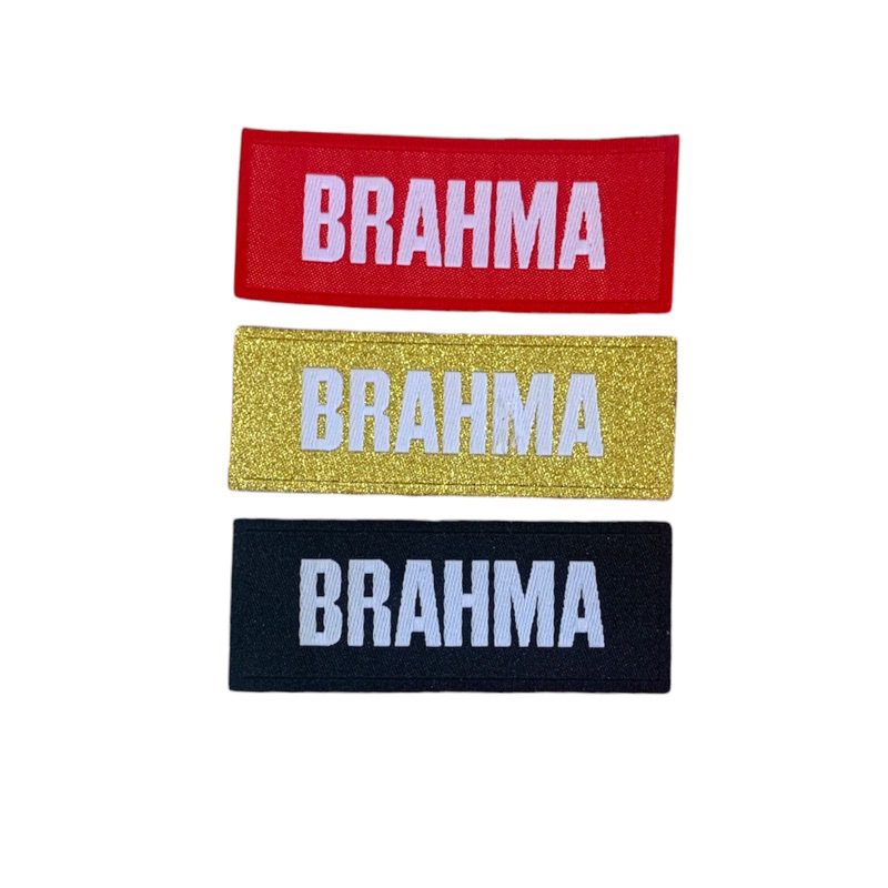Adesivos Brahma bordados para chapéus - Patch way | Shopee Brasil