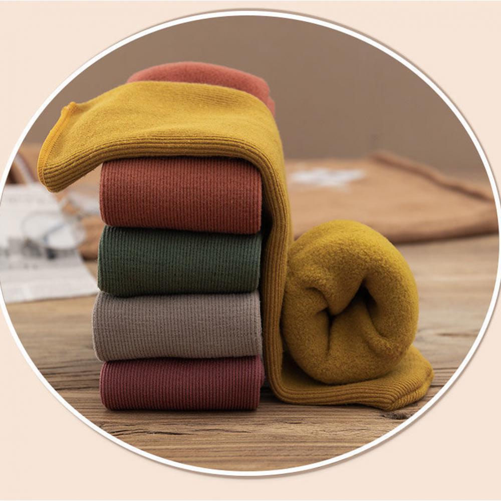 Kit Meias Coloridas Grossas Quentinhas Forradas Frio Neve | Shopee Brasil