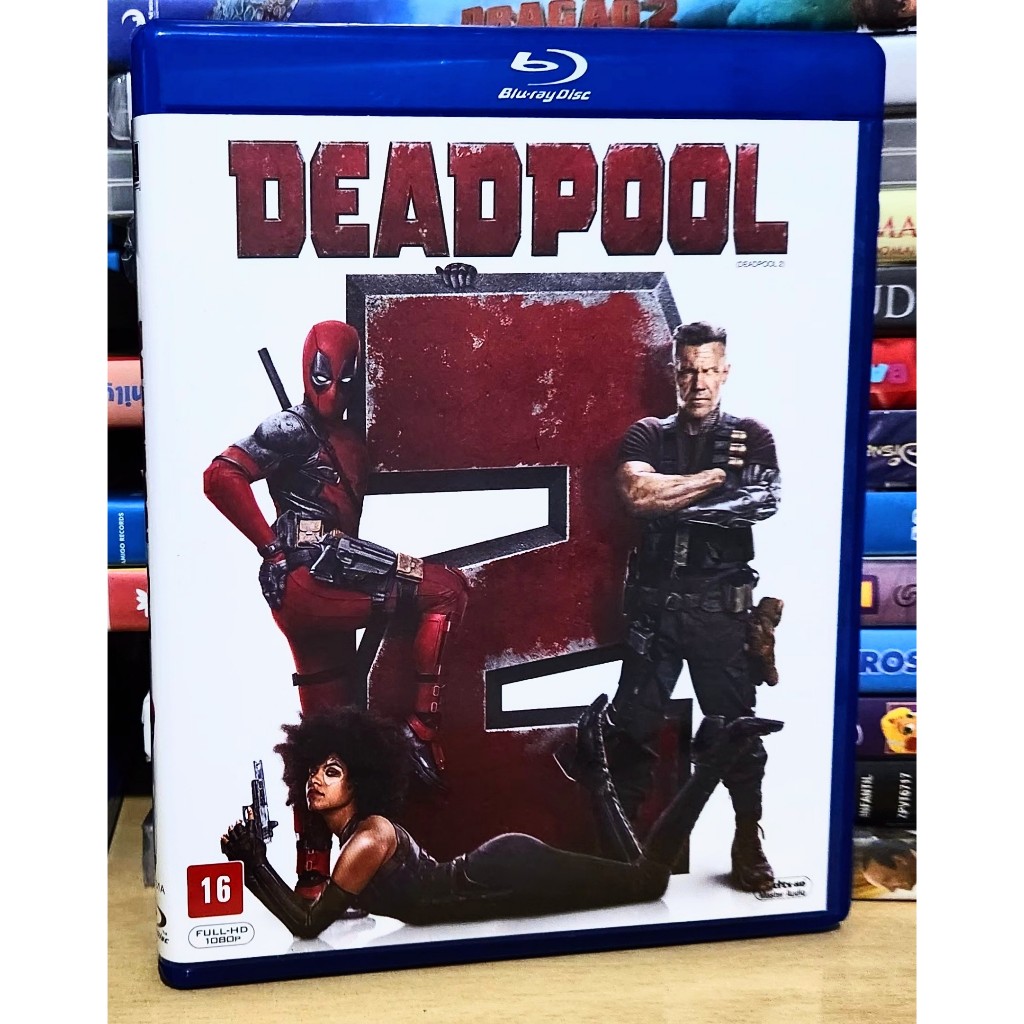 Blu-ray Deadpool 2 - Marvel (Original Seminovo) | Shopee Brasil