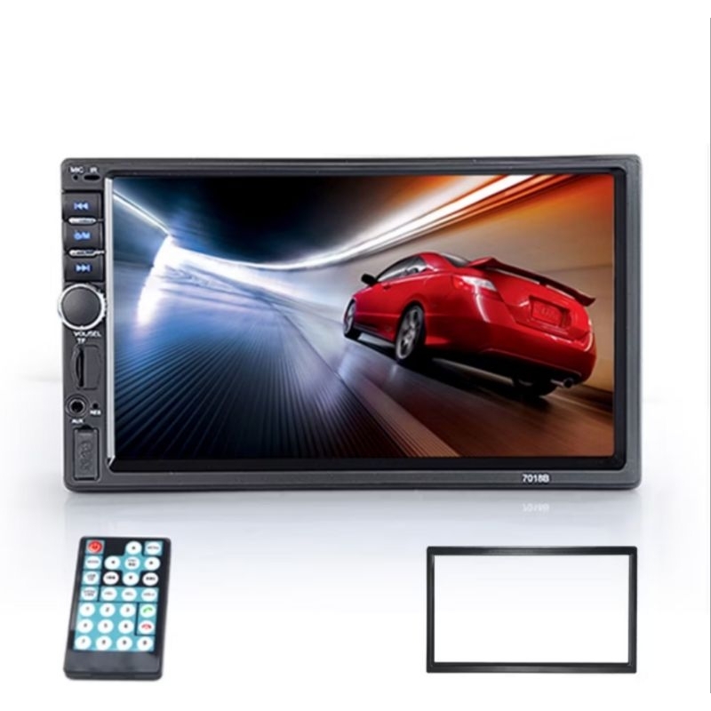 MULTIMÍDIA MP5 TOUCH SCREEN DE 7 " POLEGADAS.(Modelo 7018b)COM CONTROLE ...