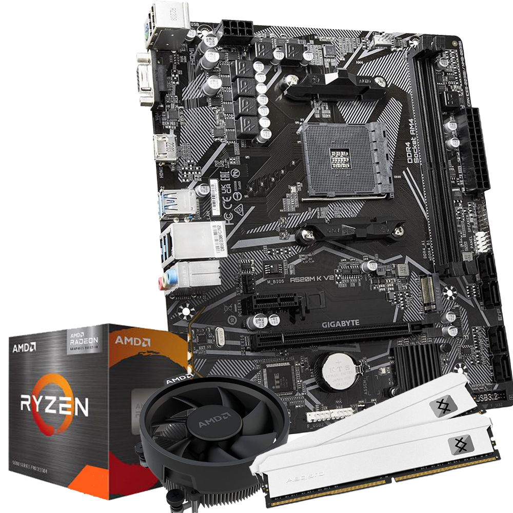 KIT AMD Ryzen 5 1600 2400G 2600 2600X 3600 4600G 5600 5600G Ryzen 7 ...