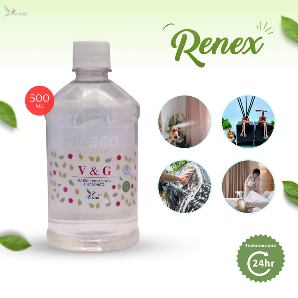 Renex Base Emulsificante Diluidor Solubilizante de Essências e ...