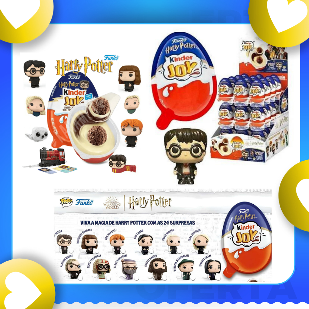 Kinder Joy Harry Potter 20G | Shopee Brasil