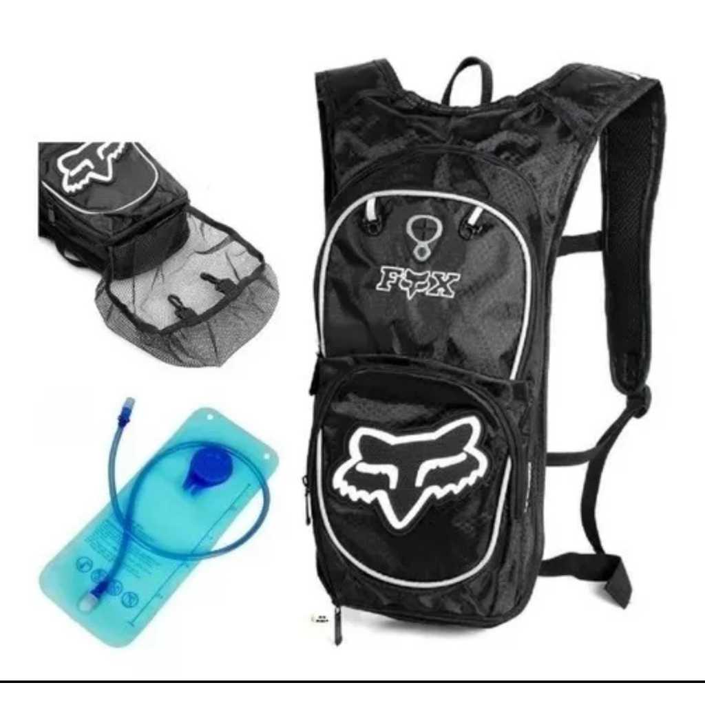 Mochila Fox de hidrataçao camelbak + reservatorio 2 litros brinde ...