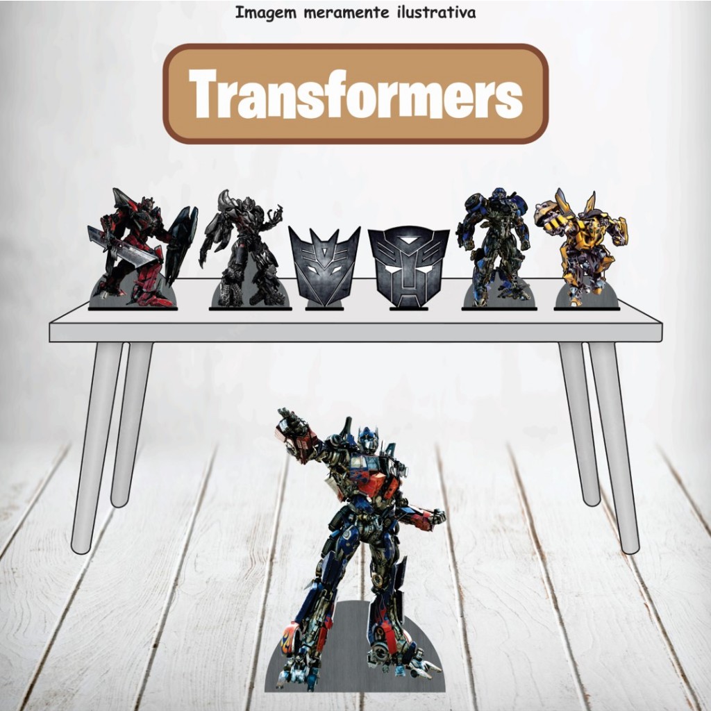 Kit Displays - Transformers | Shopee Brasil