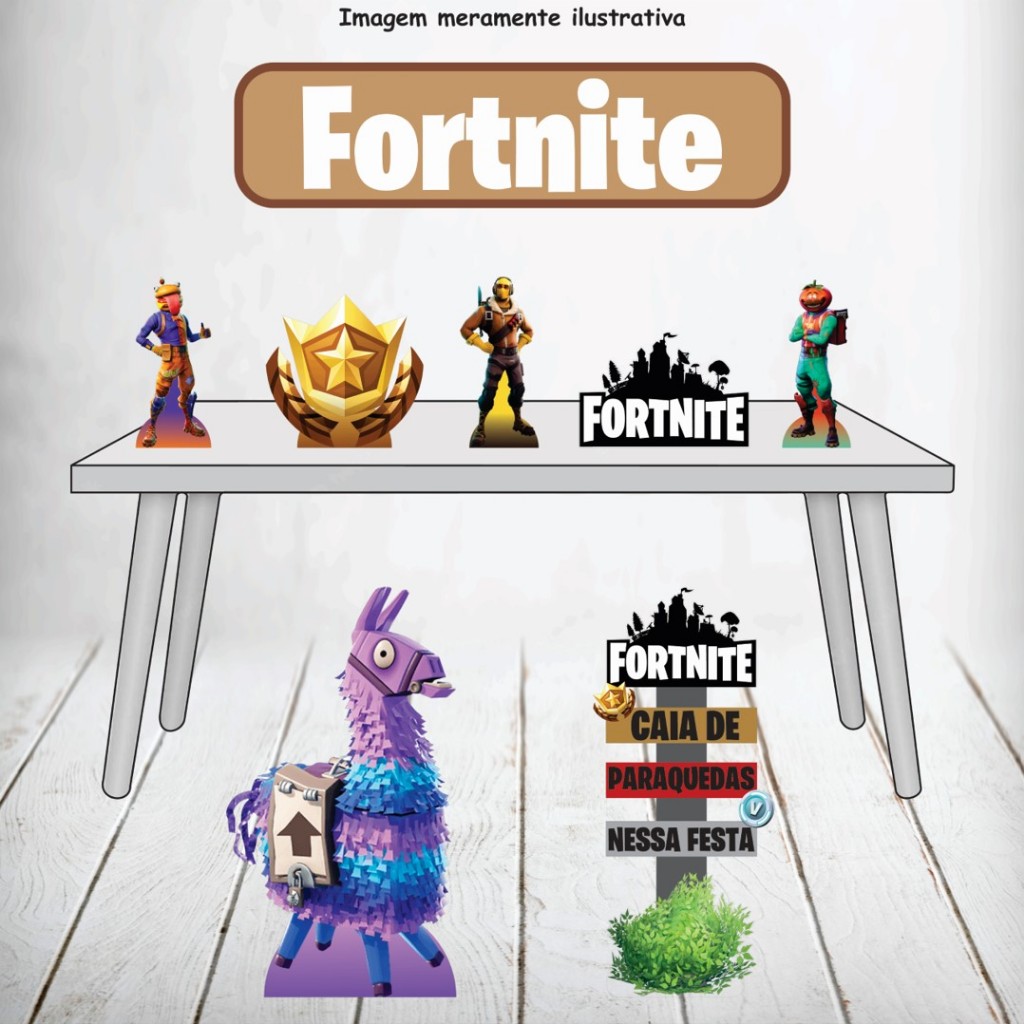 Kit de Displays - Fortnite | Shopee Brasil