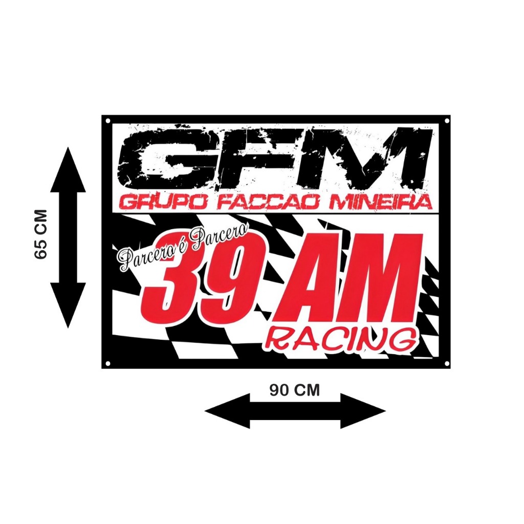 Bandeira GFM - bandeira de caminhão - bandeira de caminhoneiro ...