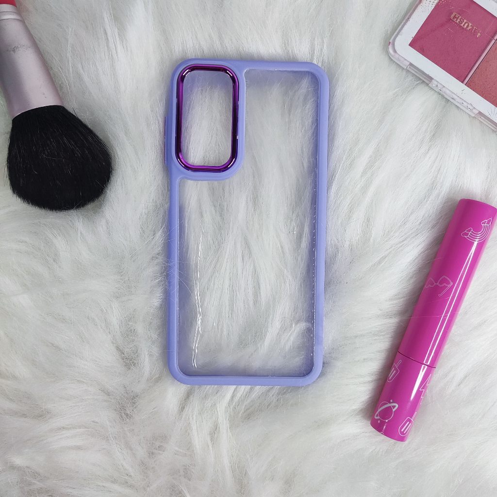 Capinha Capa Samsung Galaxy A25 Trasparente com Bordas Emborrachadas ...