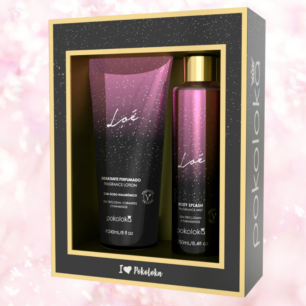 Chloe Loé - KIT Pokoloka (Hidratante 240ml + Body Splash 250ml ...