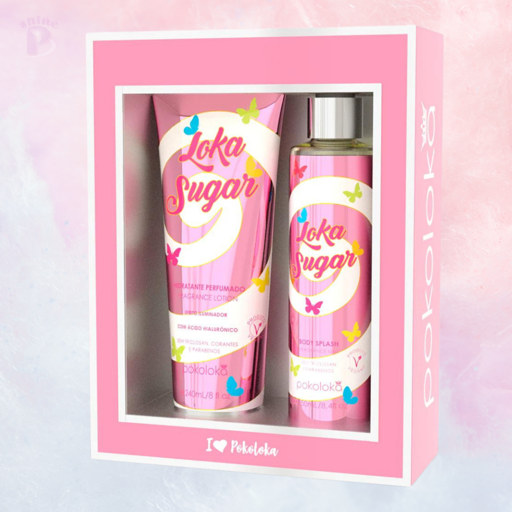Loka Sugar - Pokoloka (Hidratante 240ml + Body Splash 250ml) | Shopee ...