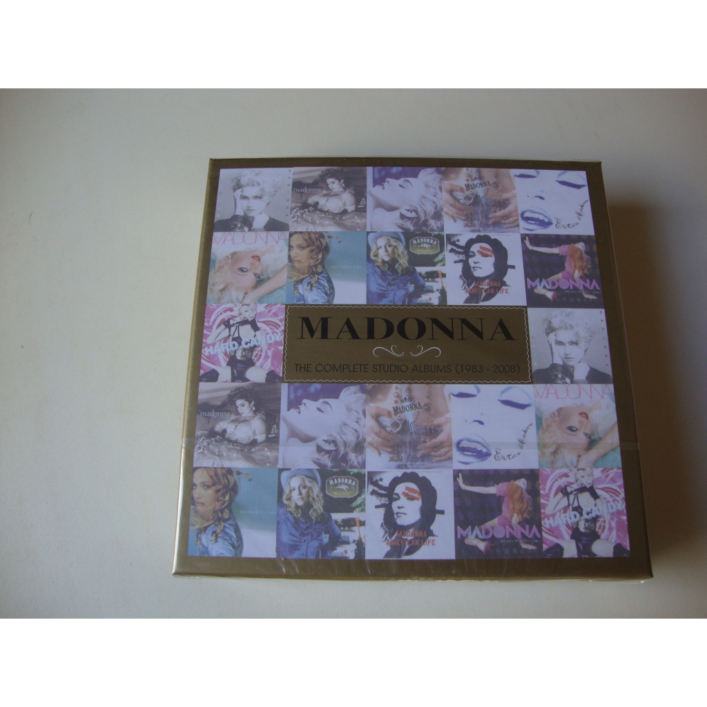 Box 11cds - Madonna - The Complete Studio Albums ( 1983 - 2008 ...