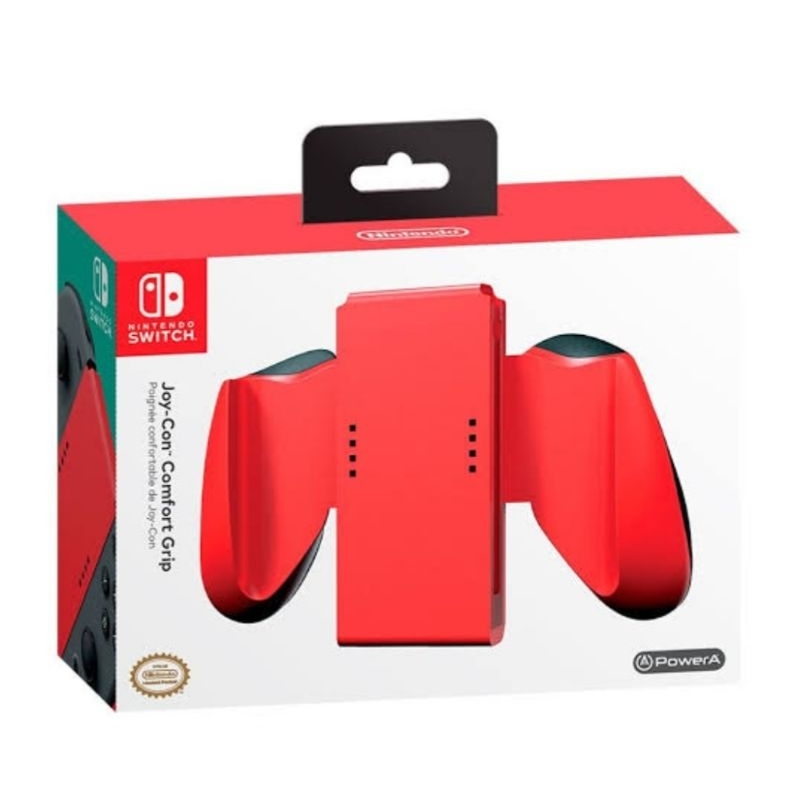 Joy Coy Comfort Grip PowerA Vermelho Nintendo Switch Oled + Brind e ...