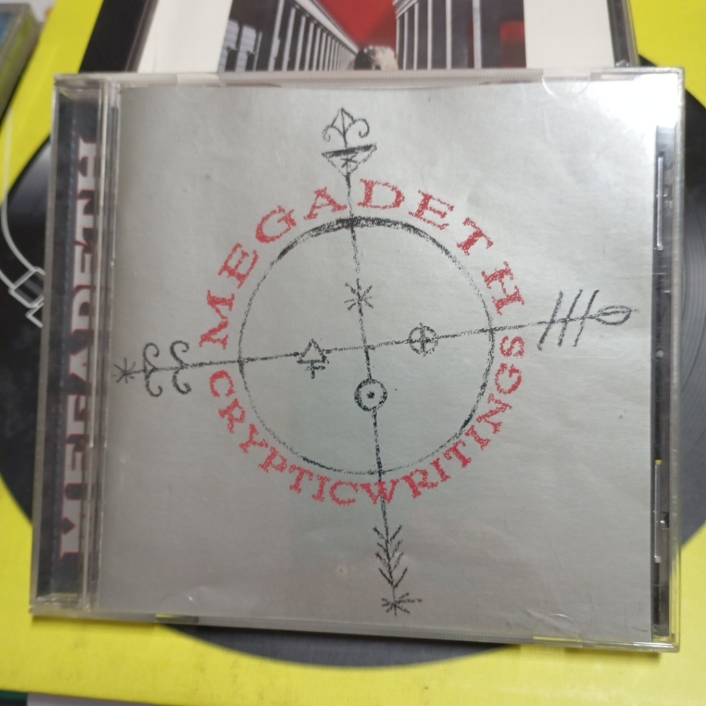 Cd Rock Internacional Megadeth - Cryptic Writings - Edição Nacional ...