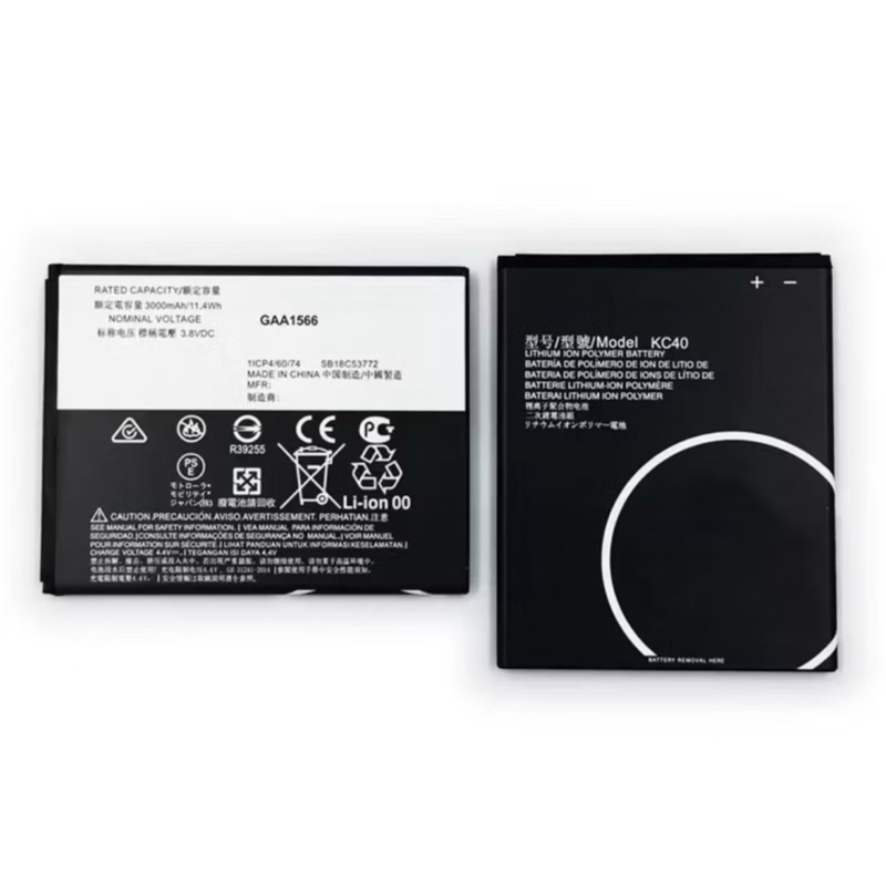 Ba-ter-ia Kc40 Motorola Moto Original | Shopee Brasil