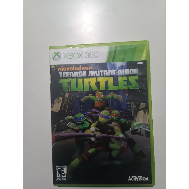 Nickelodeon teenage mutant ninja turtles xbox 360 | Shopee Brasil