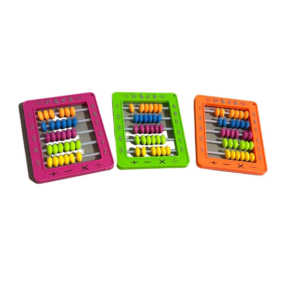 Abaco Escolar Infantil Contador Plastico 8,5cm | Shopee Brasil