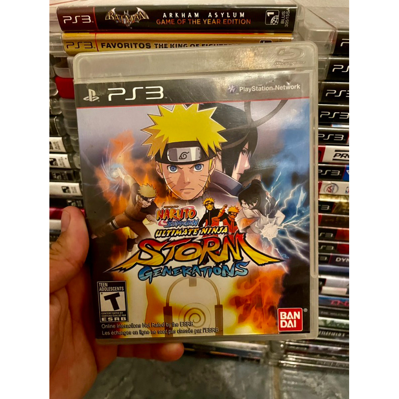 Naruto Shippuden Ultimate Ninja Storm Generations PS3 | Shopee Brasil