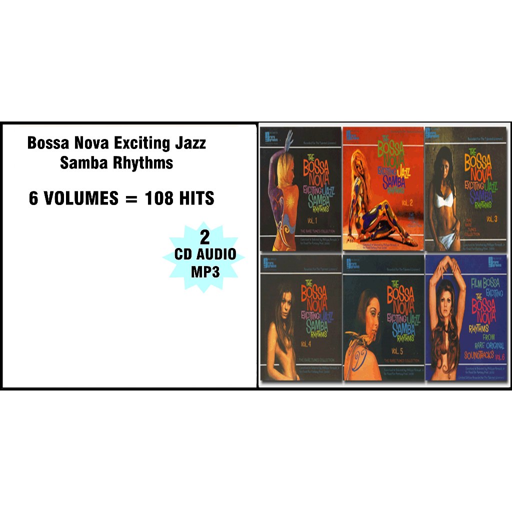 Bossa Nova Exciting Jazz Samba Rhythms-COLLECTION | Shopee Brasil Bossa Nova Exciting Jazz Samba Rhythms-COLLECTION | Shopee Brasil